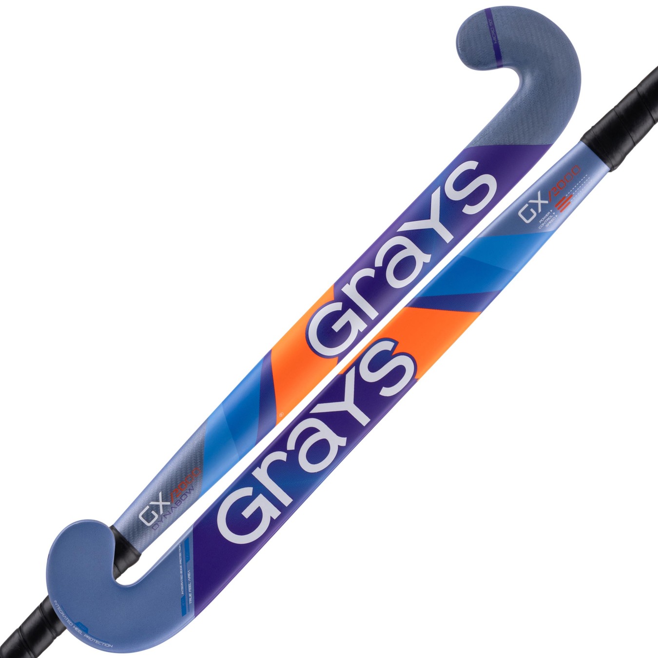 Grays GX2000 Dynabow Hockey Stick Senior (Blue/Purple) - Wasp Sports