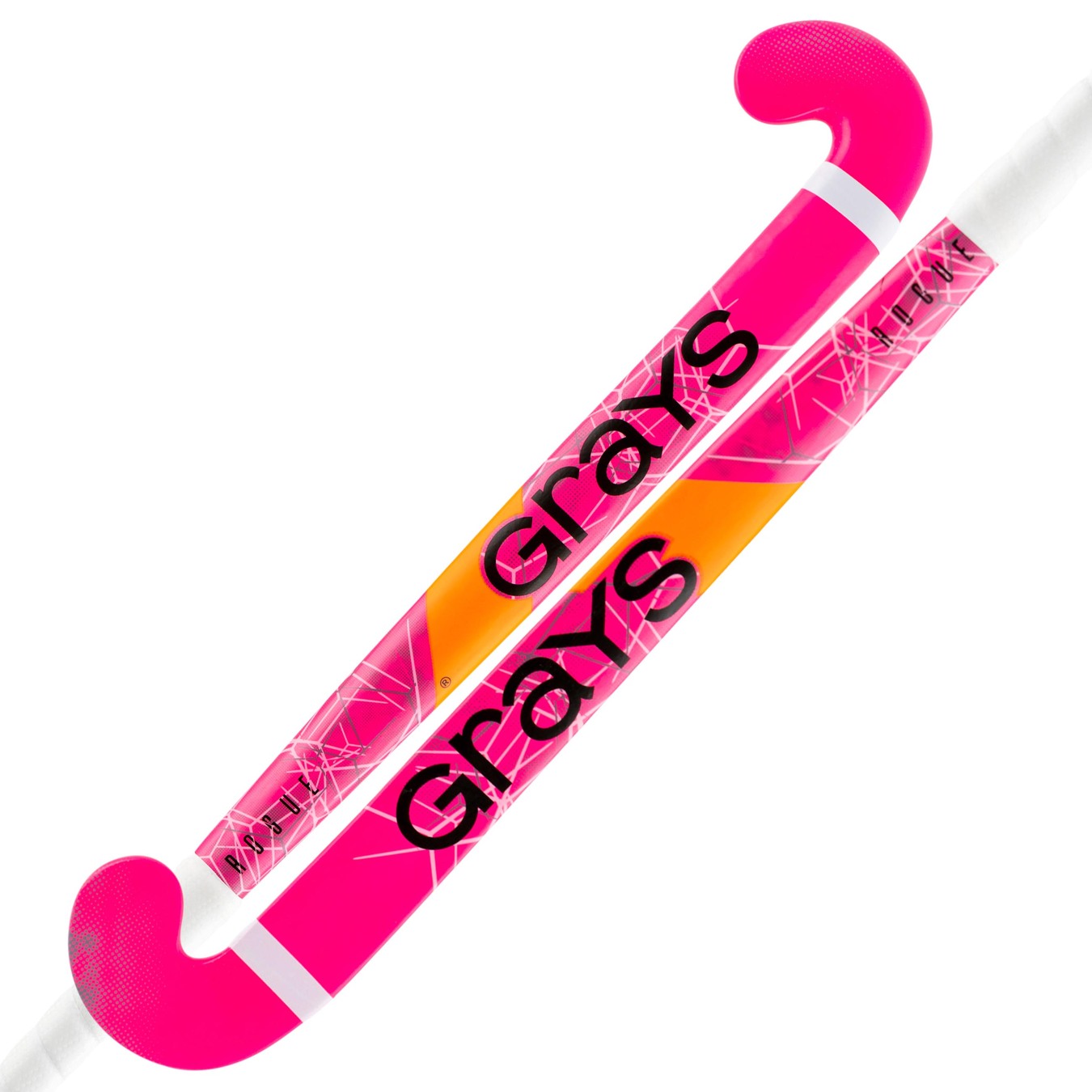 Grays Rogue Ultrabow Hockey Stick Junior (Pink/White) - Wasp Sports